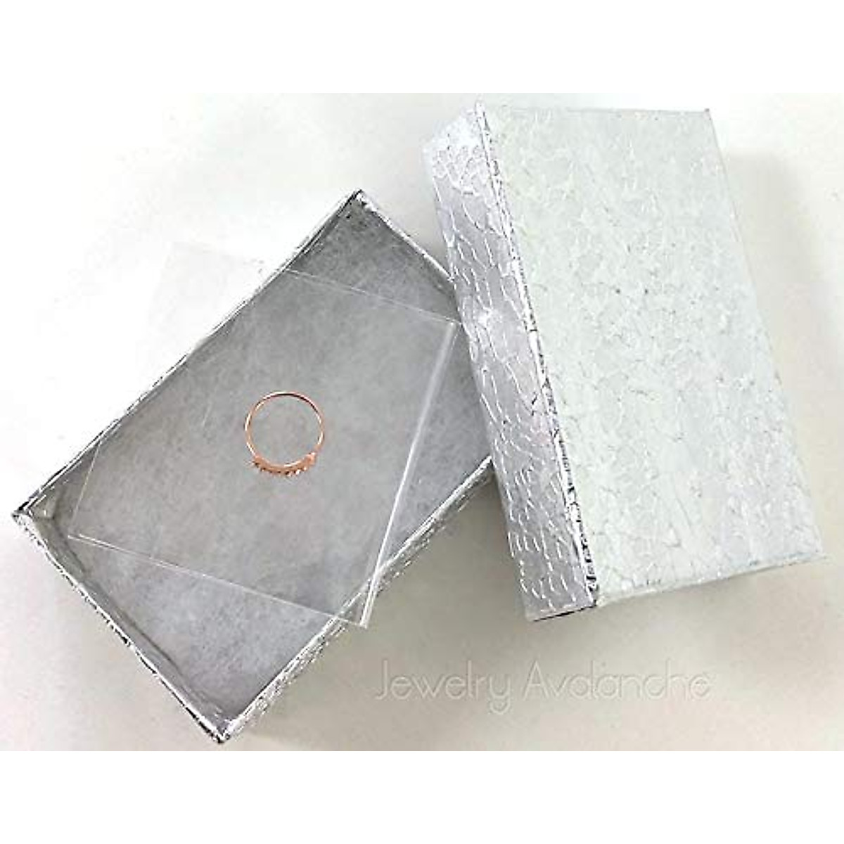 Jewelry Avalanche 925 Sterling Silver Nose Ring, 22G Nostril Hoop Ring, Helix Earring, Cartilage Earring, 9mm Inside Diameter, Prong set 7-CZ Accented - Rose Gold