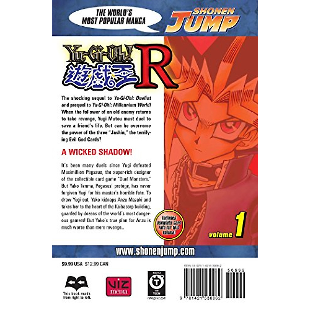 Yu-Gi-Oh! R, Vol. 1