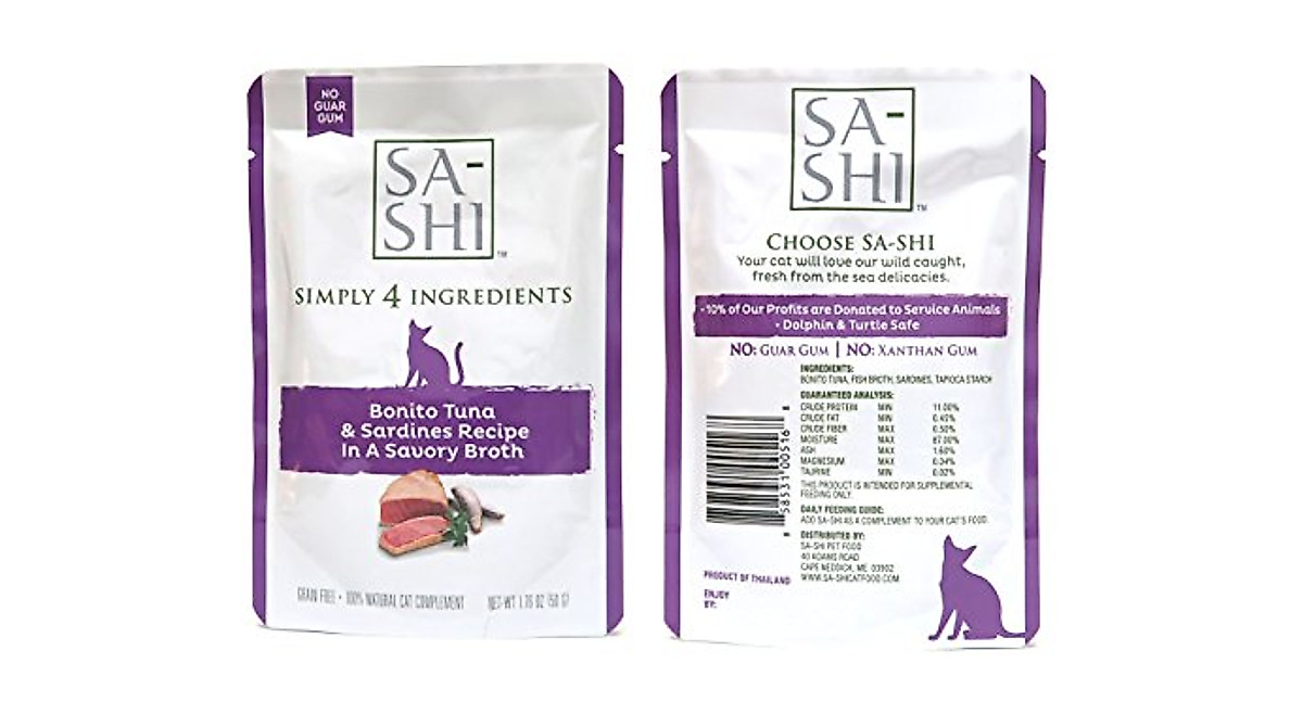 Delicious Sa-Shi Grain Free Wet Cat Food Variety Pack