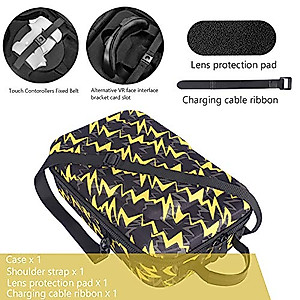 KXL Hard Carrying Cover Protective Pouch Box Case Bag for -Oculus Quest 2 VR Glass