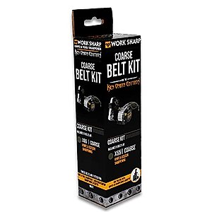 Work Sharp WSSAKO81118 Coarse Grit Belt Kit for Ken Onion Edition