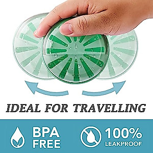 Denture Case, Absolutely Leak-Proof Denture Bath, Practical Denture Case With Strainer For Dentures, Retainer, Mouth Guard & Night Guard, Portable Denture Cup For Traveling