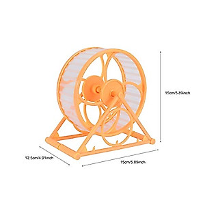 Guinea Pig Toys Hamster Cage Toys 2 Pack Hamster Exercise Wheel- Hamster Jogging Wheel Hamster Running Wheel Hamster Wheel Silent Hamster Jogging Hamster Jogging Wheel Toy Pet Toys