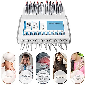 H HUKOER Slim-Ming Instrument, 𝘌𝘭𝘦𝘤-𝘵𝘳𝘪𝘤𝘢𝘭 𝘔𝘶-𝘴𝘤𝘭𝘦 𝘚𝘵𝘪-𝘔𝘶-𝘭𝘢𝘵𝘪𝘰𝘯 Equip-Ment, AC110V 𝘚𝘵𝘪-𝘔𝘶𝘭𝘢𝘵𝘰𝘳, 𝘉𝘰-𝘥𝘺Relieve Body 𝘈𝘤𝘩𝘦𝘴