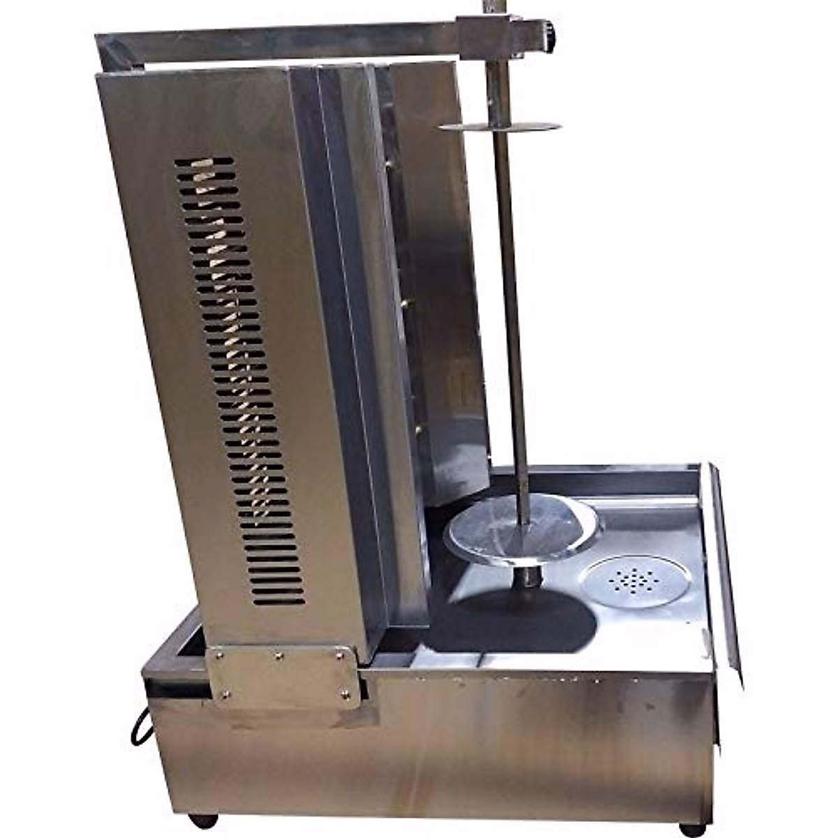 Commercial Automatic Shawarma Machine-Trompo Tacos Pastor-3 Burner Spinning Vertical Broiler Propane Grill
