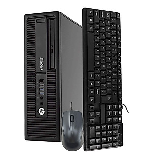 HP EliteDesk 800 G1 Small Form Desktop Computer - Intel i7-4770, 16GB Ram, 2TB SSD + 500GB HDD, WI-FI, NVIDIA GT 710 HDMI 4K Support, VGA - Windows 10 Pro (Renewed)