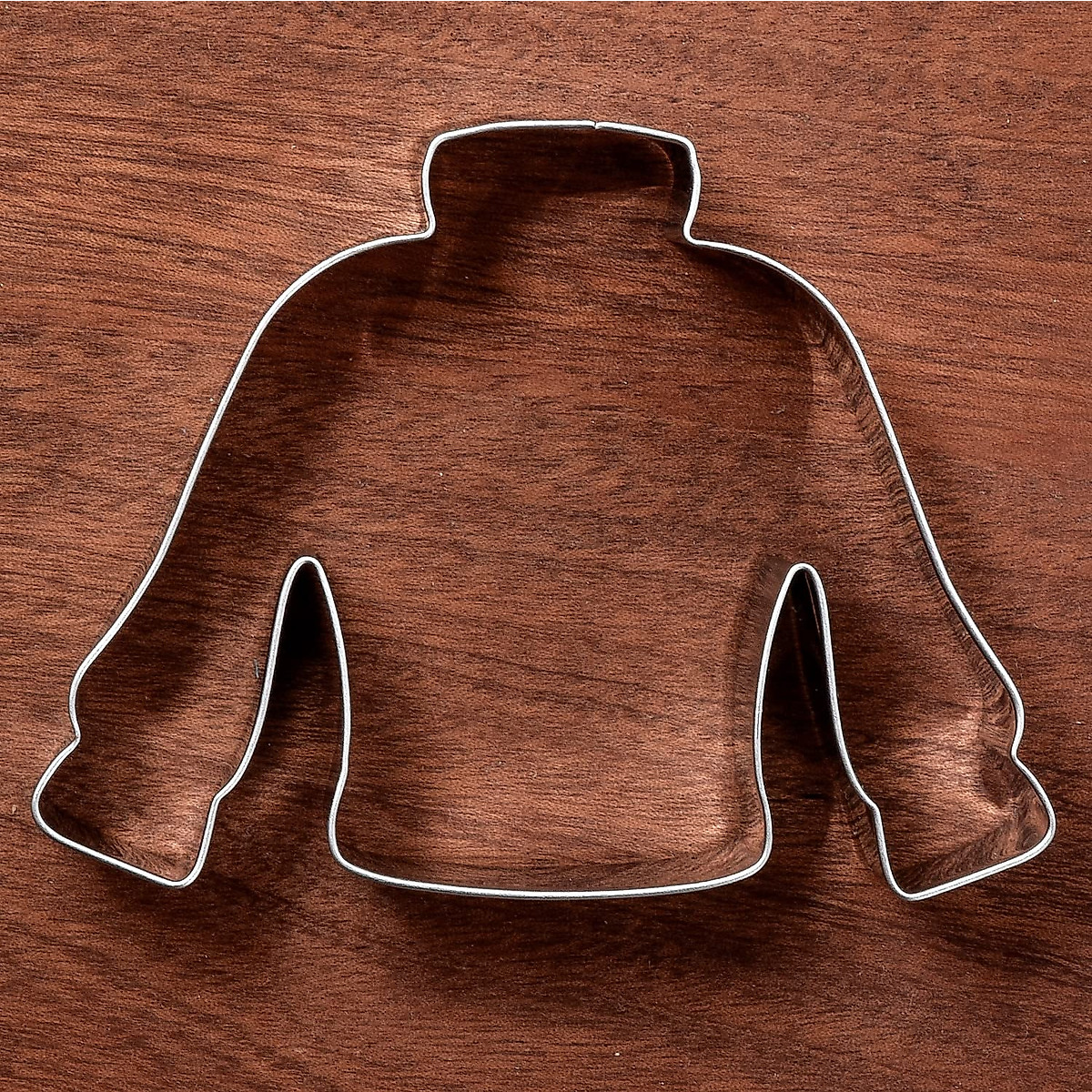 LILIAO Christmas Winter Ugly Sweater Cookie Cutter - 4.2 x 3.2 inches - Stainless Steel