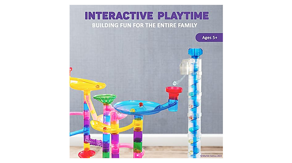 Marble Genius Auger Lift Extension: Marble Run Auger Accessory Set Adds ...