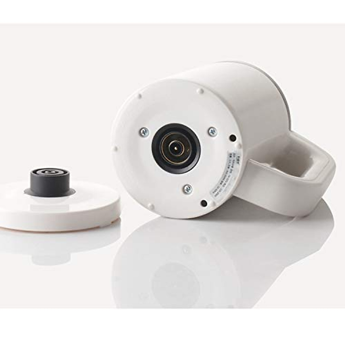 0.5L Portable Electric Kettle, Mini Travel Kettle, Stainless Steel Water Kettle - Perfect For Traveling Cooking Noodles, Boiling Water, Eggs, Coffee, Tea(White 110V)