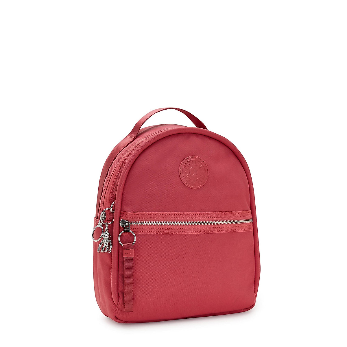 Kipling Women's Kae, Padded Straps, Monkey Keychain, Top Handle, Zipped Main Compartment, Backpack, Blue Bleu 2 M6, 9.5''L x 12.5''H x 4.25''D