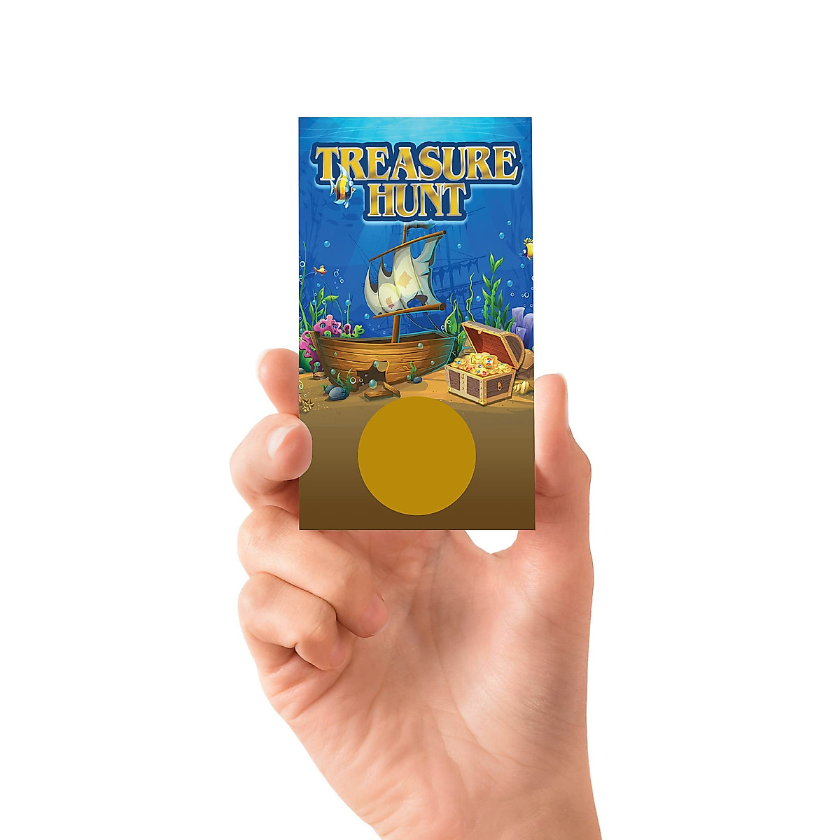 PROMO PRINTING GROUP, INC. Treasure Hunt Scratch Off Cards - (30 Cards) - Scratch & Win Game for Adults - Scratch Off Raffle Tickets for Parties