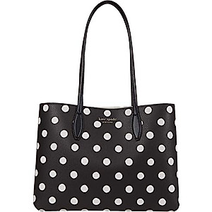 Kate Spade New York All Day Sunshine Dot Large Tote Black Multi One Size