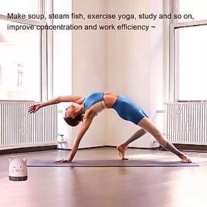 ALI2 Cute Mechanical Timer Kitchen Timer Time Management Timer Home Decor 60 Minute Animal Timer for Kids Homework Study Cooking Baking Yoga Fitness Exercise (Pig)