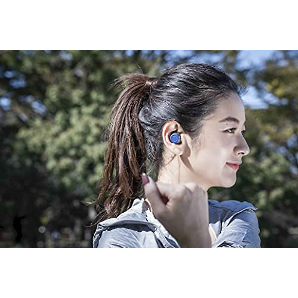 JBL REFLECT FLOW - True Wireless Earbuds, bluetooth sport headphones with microphone, Waterproof, up to 30 hours battery, charging case and quick charge (Blue)