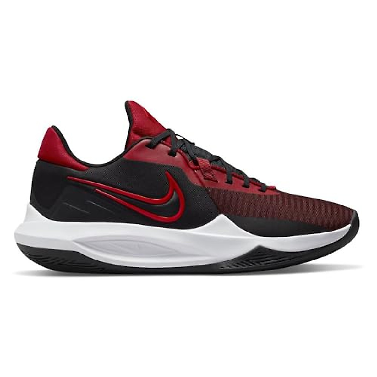 Nike Men's Sneaker, Black University Red Gym Red, 10