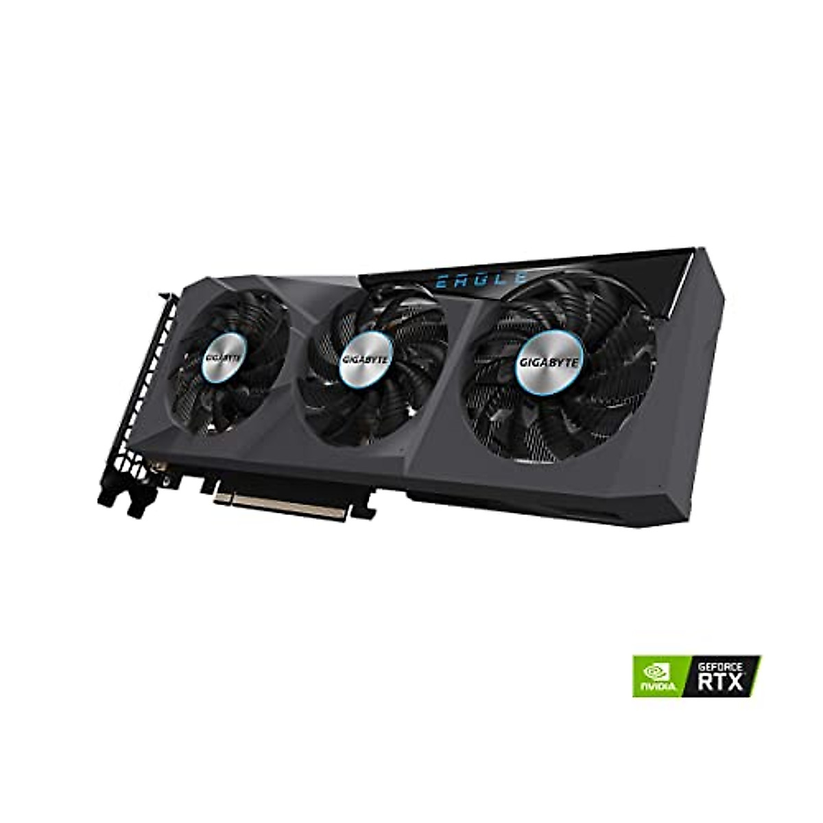Gigabyte GeForce RTX 3060 Ti Eagle OC D6X 8G Graphics Card, 3X WINDFORCE Fans, 8GB 256-bit GDDR6X, GV-N306TXEAGLE OC-8GD Video Card
