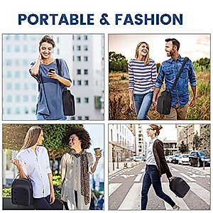 ToVii Hat Case, Hat Travel Case for Baseball Caps Hat Case for Travel Hat Bag Men Hat Box Travel Case Women Hat Carrier Case Travel Hat Holder Hat Storage - Cap Carrier 2-6