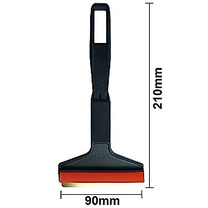L & P Car Design L&P A053 Ice Scraper Brass Blade Icescraper Original Murska from Europe 100% Quality Winter Goods Automotive Black Red
