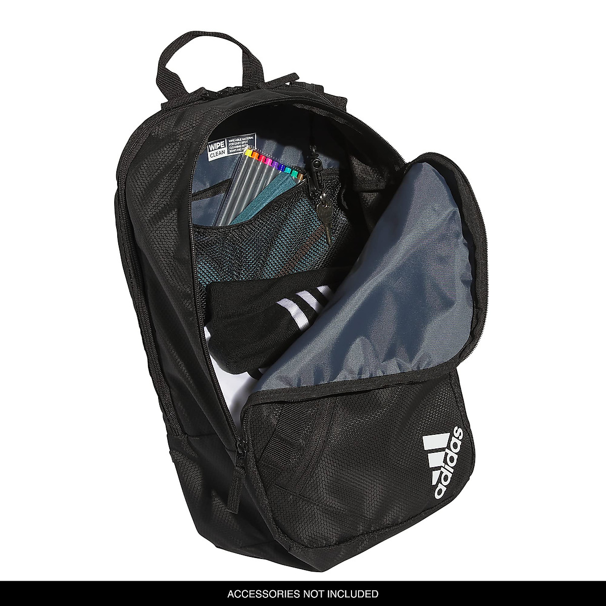 adidas Prime Sling Backpack, Black, One Size