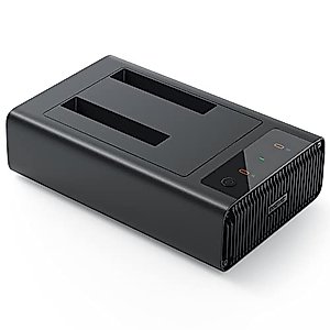Inateck USB 3.2 Gen 2 Hard Drive Docking Station, ONLY for 2.5" SATA SSD/HDD, with Software Clone Function