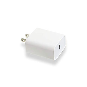 Sonix USB-C Power Adapter, Wall Charger Block,18W Fast Charging, Compatible with Apple iPhone 14, 13, 12 Series, White