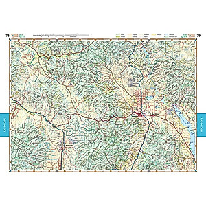 Montana Road and Recreation Atlas - 6th Edition, 2024