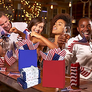 35 Sheets Tissue Paper for Gift Bags 19.5"x13.6" Gift Wrap Tissue Paper Bulk for 4th of July Memorial Day Festival Independence Day Party Art Crafts Tissue Paper for Packing Holiday Decor