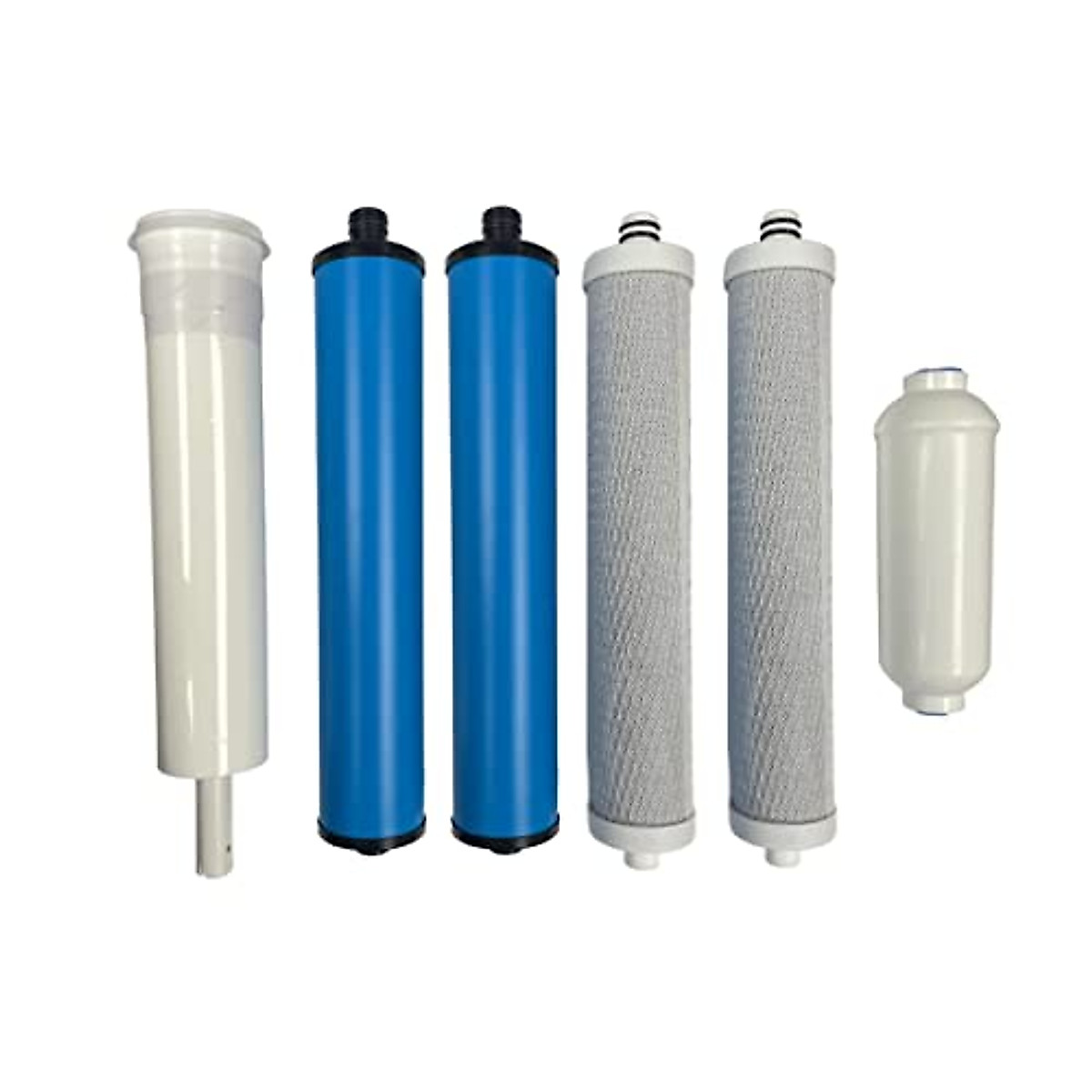 IPW Industries Inc. Reverse Osmosis Annual Filter Set Compatible with Microline 435 RO Pre- and Post- filters and Membrane