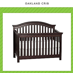 CC KITS Full-Size Conversion Kit Bed Rails for Suite Bebe Cribs (Espresso)