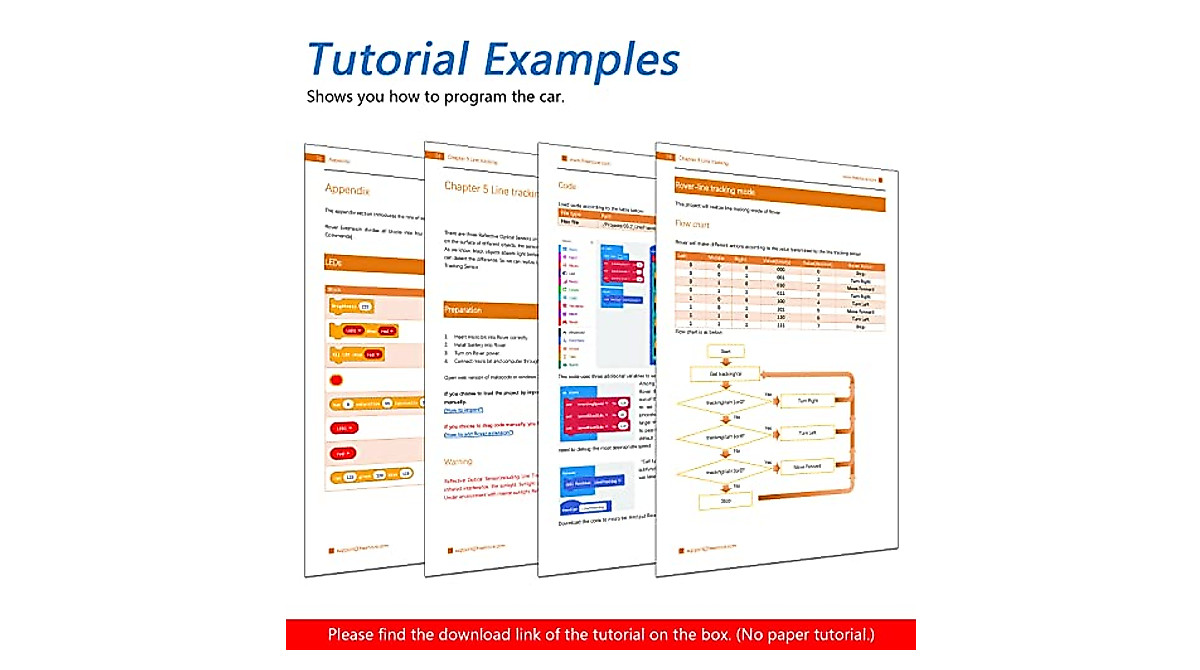 FREENOVE Micro:Rover Kit for BBC Micro:bit (V2 Included), Obstacle ...