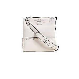 rag & bone Women's Passenger Crossbody Bag 2.0, Sterling Grey, One Size