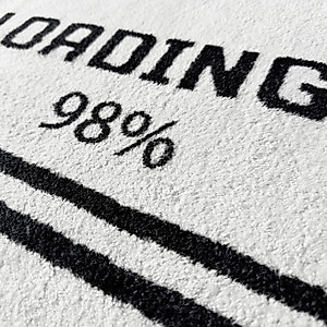 Gaming Video Game Machine Area Rugs Game Controller Gamepad Modern Carpet Non-Slip Gaming Floor Mat for Bedroom Playroom Living Room Home Decor Rugs 47X20 Inch