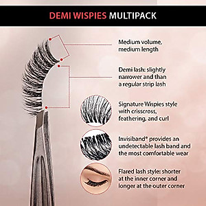 Ardell Multipack Demi Wispies False Lashes 6 Pairs x 2 pack