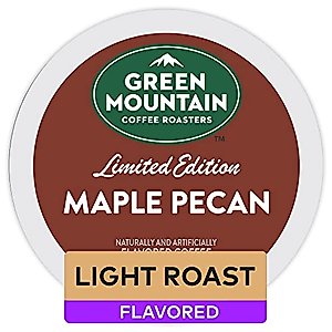 Green Mountain Coffee Roasters Maple Pecan Coffee, Keurig Single Serve K-Cup Pods, 12 Count