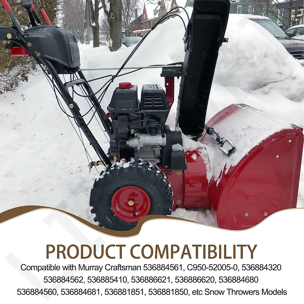 762222MA Chute Assembly for Murray/Craftsman Snow Throwers Models 536884561, C950-52005-0, 536884320, 536884562, Replacment 762222, 325864, 325847, 76221Ma, 76221, 325847Ma, 585414, 307672