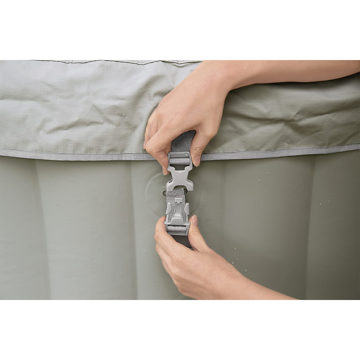 Coleman SaluSpa Tahiti Inflatable Hot Tub Spa, 2-4 Person AirJet Spa