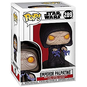 STAR WARS: Return of The Jedi - Emperor Palpatine Funko Pop! Vinyl Bobble-Head Figure (Includes Compatible Pop Box Protector Case)