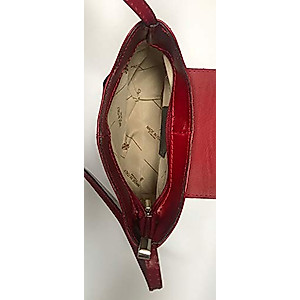 LaGaksta Isabella Leather Crossbody Bag Red