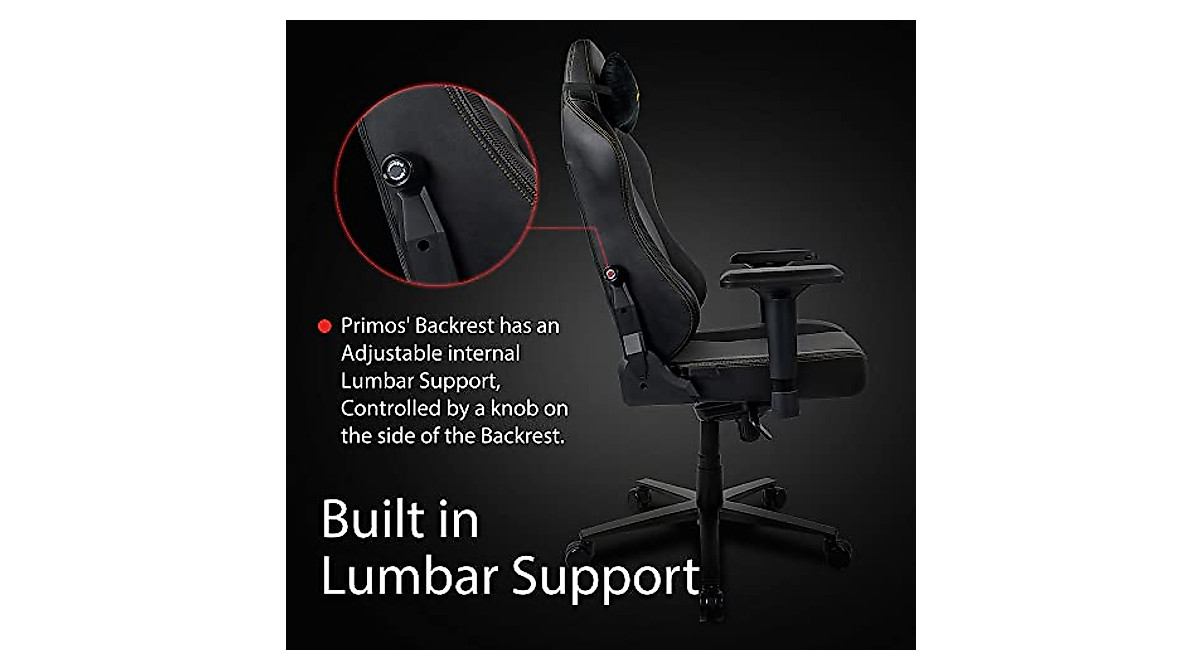 Arozzi Primo Premium Gaming Chair - Ergonomic Comfort