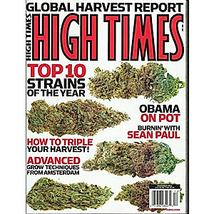 HIGH TIMES MAGAZINE, TOP 10 STRAINS OF THE YEAR DECEMBER, 2011 ISSUE # 431