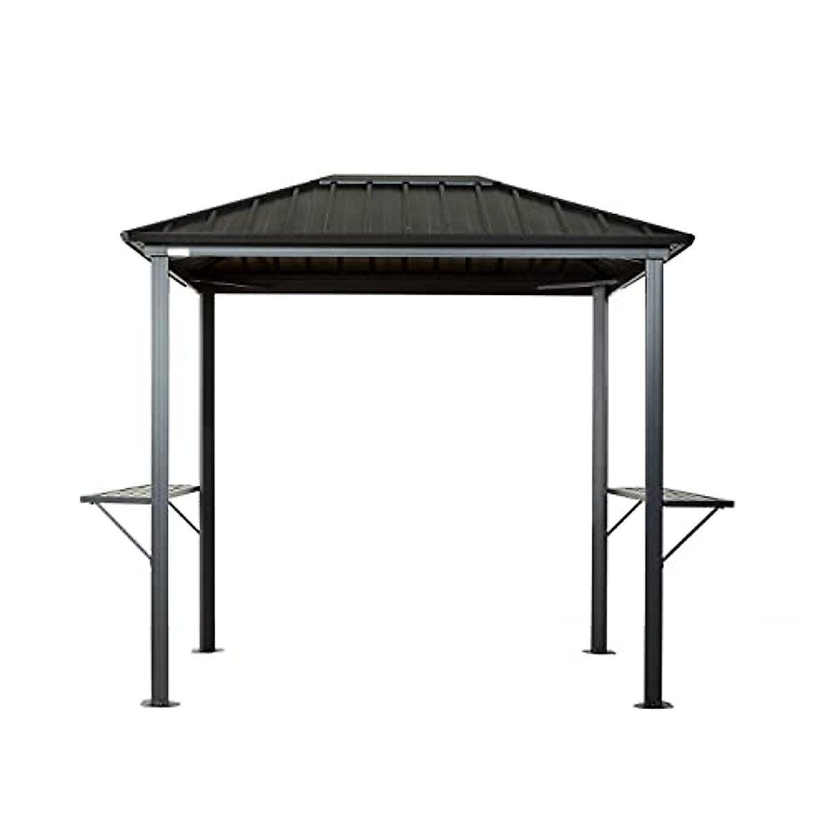 Sojag 6' x 8' Dakota BBQ Grill Gazebo Outdoor Weather-Resistant Aluminum Frame Shelter