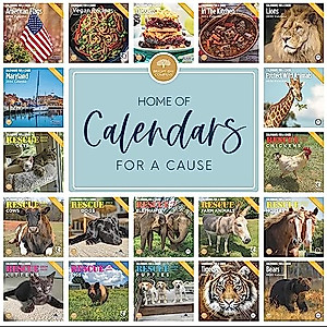 2024 Corgis Monthly Wall Calendar by Bright Day, 12 x 12 Inch Cute Dog Breed Gift