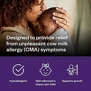 Pepticate Baby Formula, Hypoallergenic Powdered Infant Formula for Cow Milk Allergy, with Omega 3 DHA, ARA, Iron & Prebiotics, 14.1oz