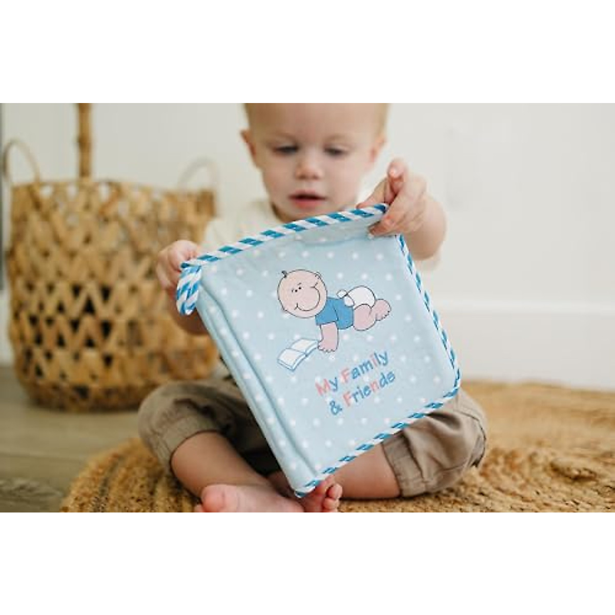 Baby Photo Album Gift (Blue - Baby Boy)