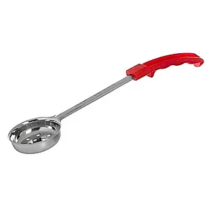 American Metalcraft SPNP2 Perforated Bowl Spooner, Red, 2-Ounces,Silver