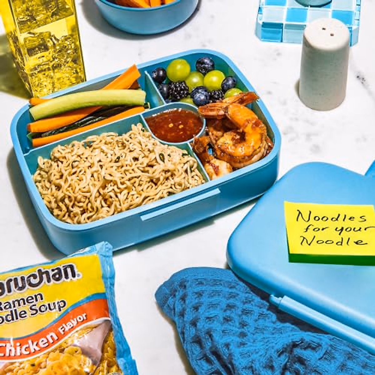 Maruchan Ramen Less Sodium Chicken, 3.0 Oz, Pack of 24