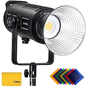 Godox SL150WII,SL150W II SL-150WII 150W 5600±200K Bowens Mount CRI 96 TLCI 97 Daylight Balanced LED Continuous Video Light,Ultra Silent LED Photography Light with 8 FX Effect