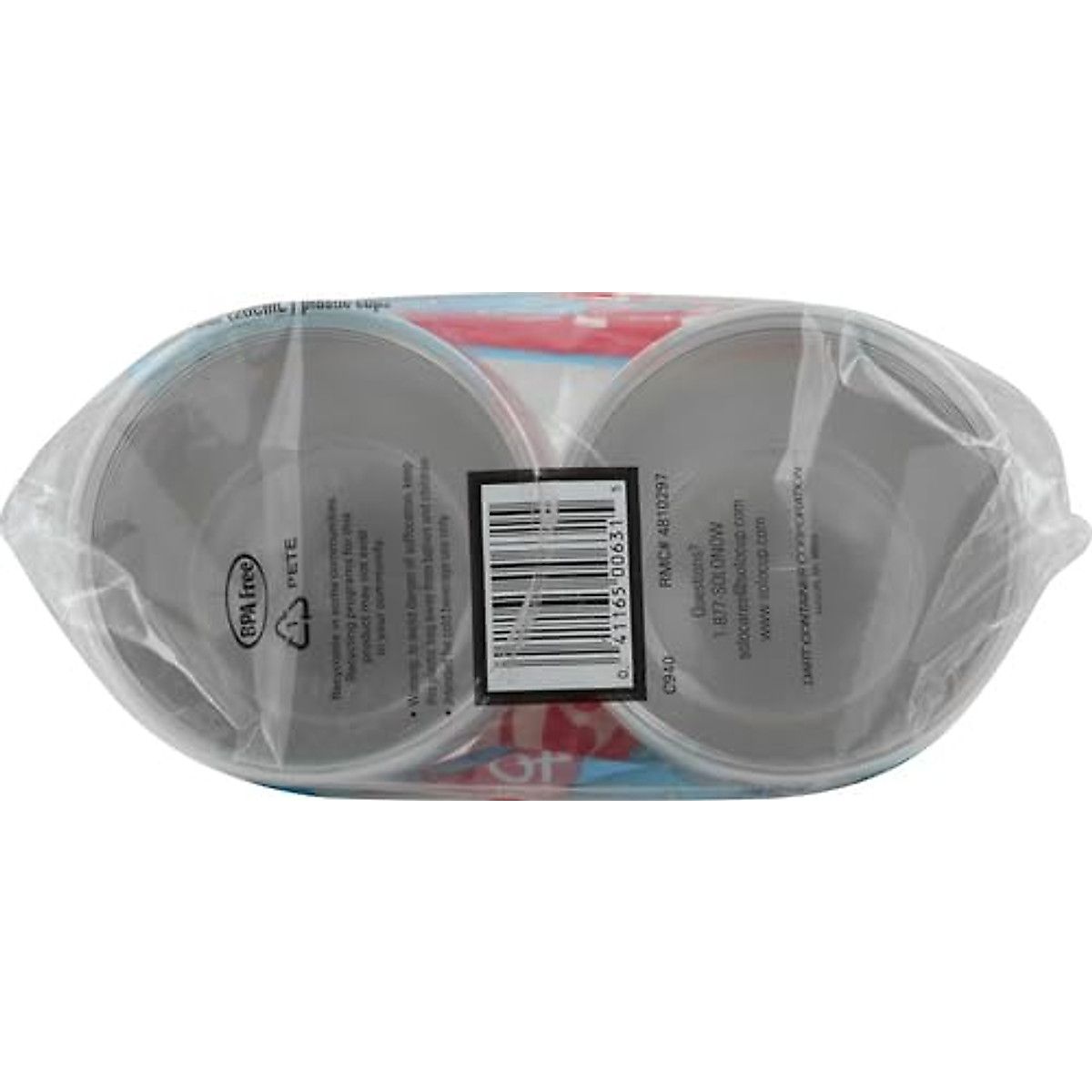 Solo Clear Plastic Cups, 9 oz, 40 ct