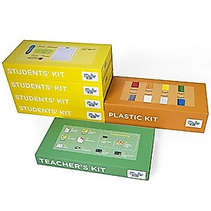 3Doodler EDU Start Learning Pack, Full Set (2019 Version), with X12 3D Printing Pen + X1200 Strands of Plastic Filament + Class Activity Plans