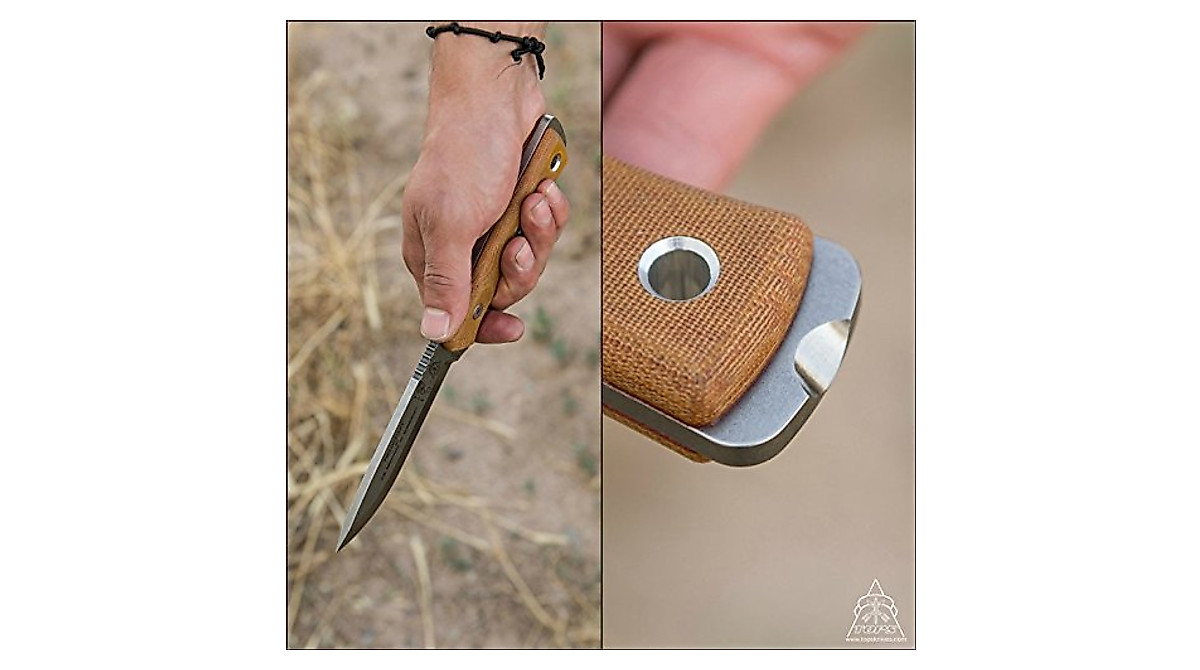TOPS Brothers of Bushcraft Knife - Durable Wilderness Survival Tool